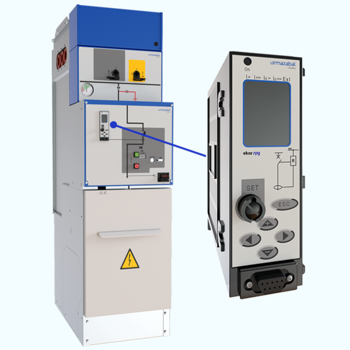 ekor.rpg / ekor.rpt | Protección y automatización, Uds. de protección, control y medida | Ormazabal