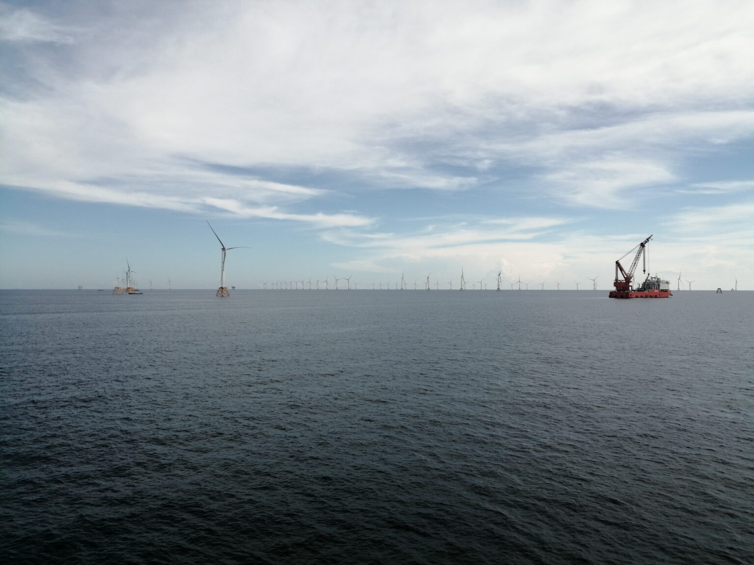 We install our solutions in the Three Gorges New Energy 400MW offshore ...