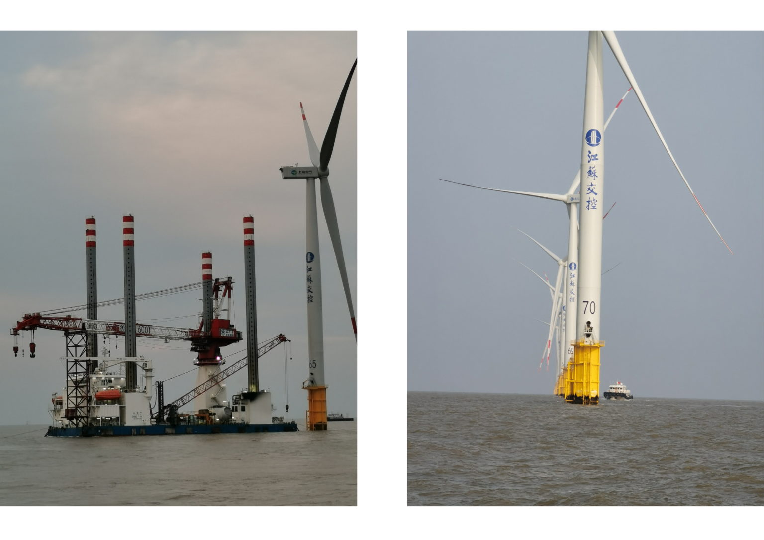 We install our solutions in Shanghai Electric's 300MW Sujiaokong offshore wind power Project ...